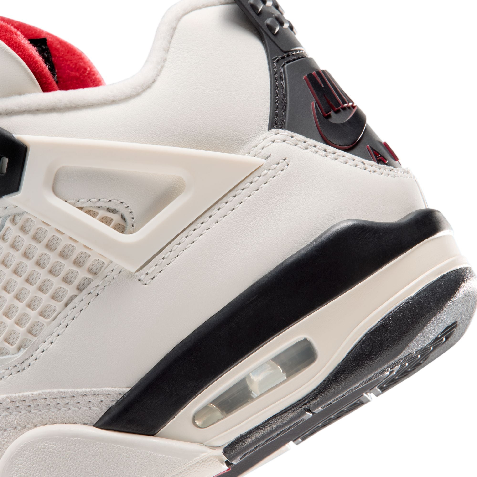 (GS) Air Jordan 4 Retro "Flight Club" Sail/Black/University Red IM4026 ...