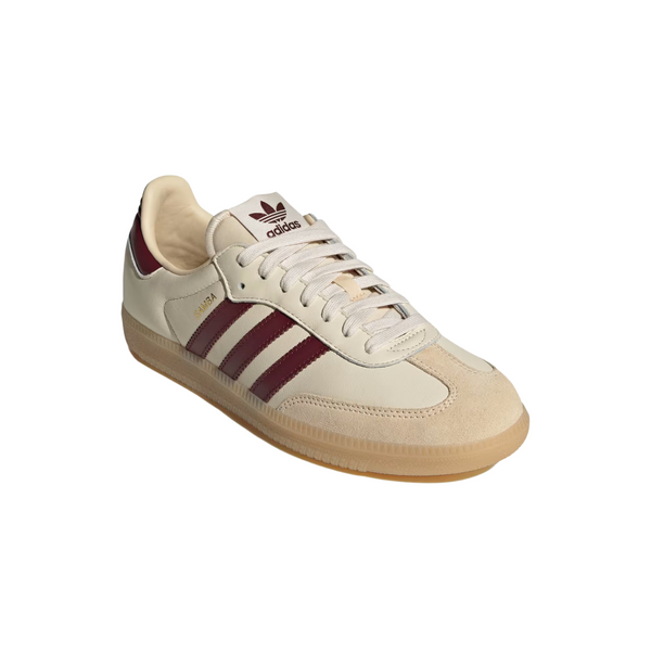Adidas Samba OG Wonder White/Shadow Red/Gum I Momentum - Momentum Clothing