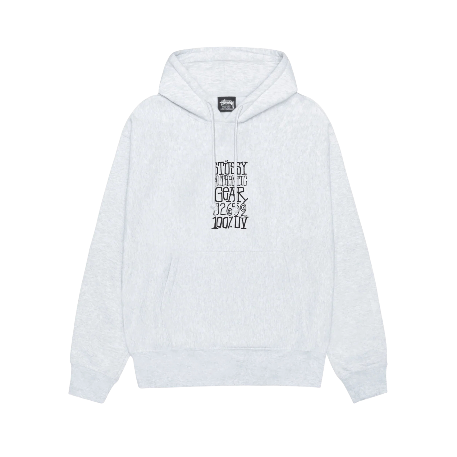 Stussy Authentic Gear Hood Ash Heather I Momentum - Momentum Clothing